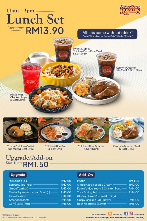 Kenny Rogers Roasters Menu Malaysia Prices & Promos 2024