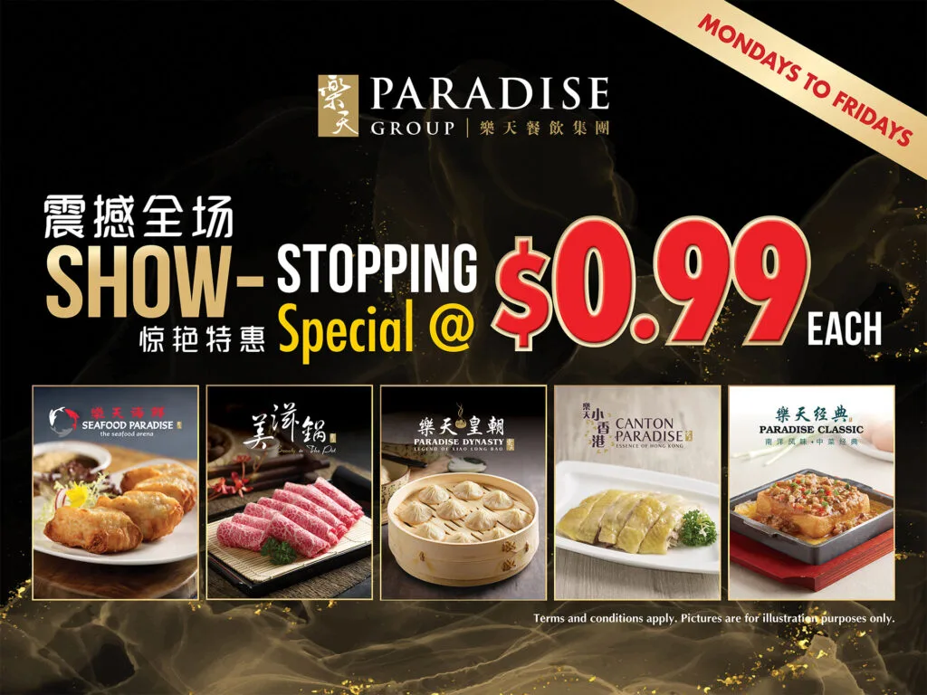 Canton Paradise Menu Singapore Prices & Promos Updated 2024