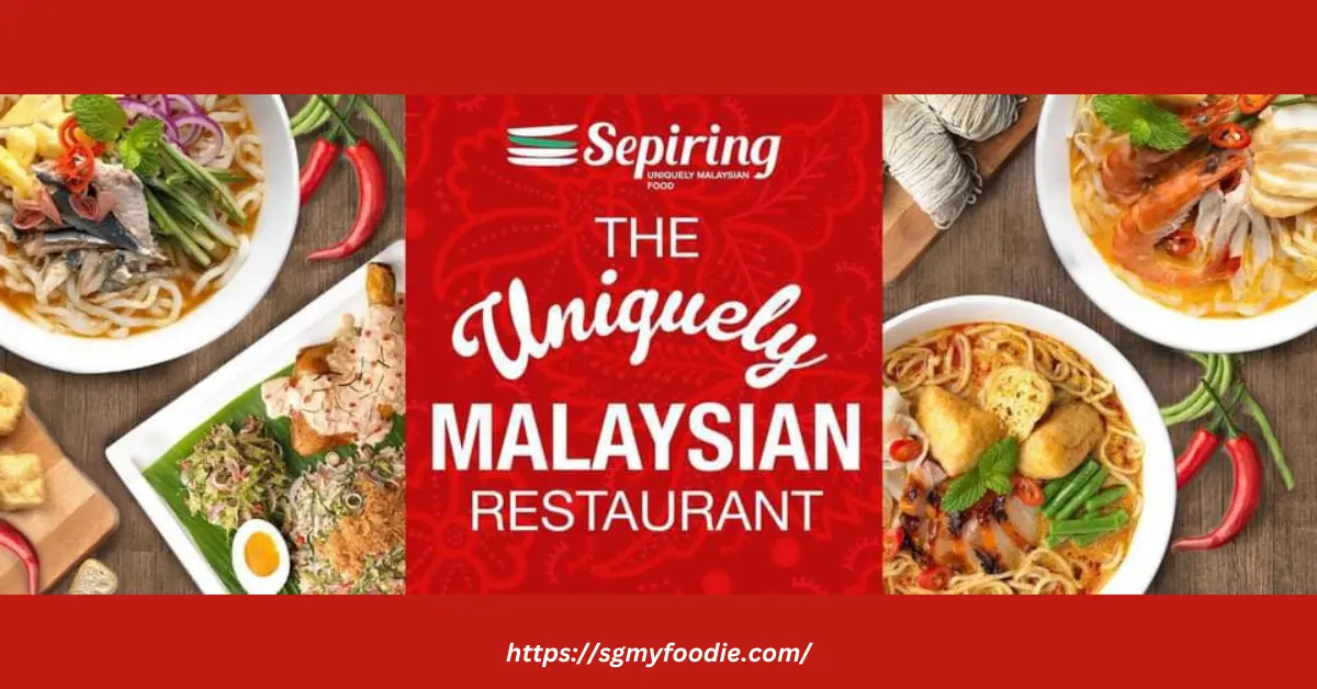 Sepiring Menu Malaysia Prices, Promos & Review Updated 2025
