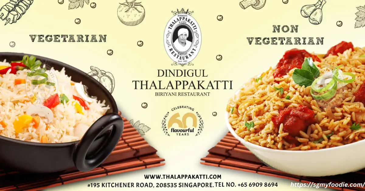 Thalappakatti Restaurant Menu Singapore Prices & Promos 2025